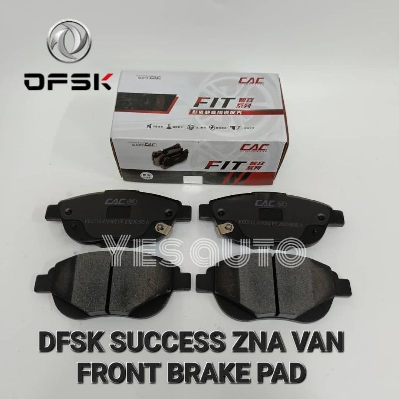 DONGFENG ZNA SUCCESS VAN FRONT BRAKE PAD | Shopee Malaysia