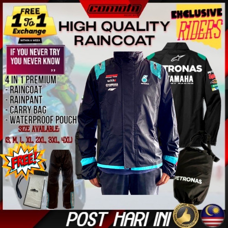 COMOTO Raincoat Motorcycles Baju Hujan Motor Rain Coat Raincoats ...