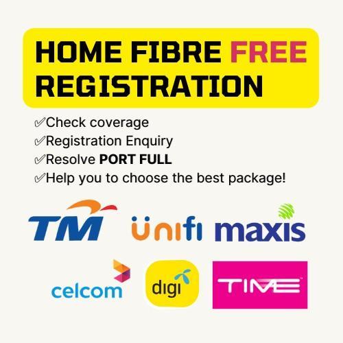 PROMO Unifi | Maxis Fibre | Time Fibre - Home & Business Plan (Free ...