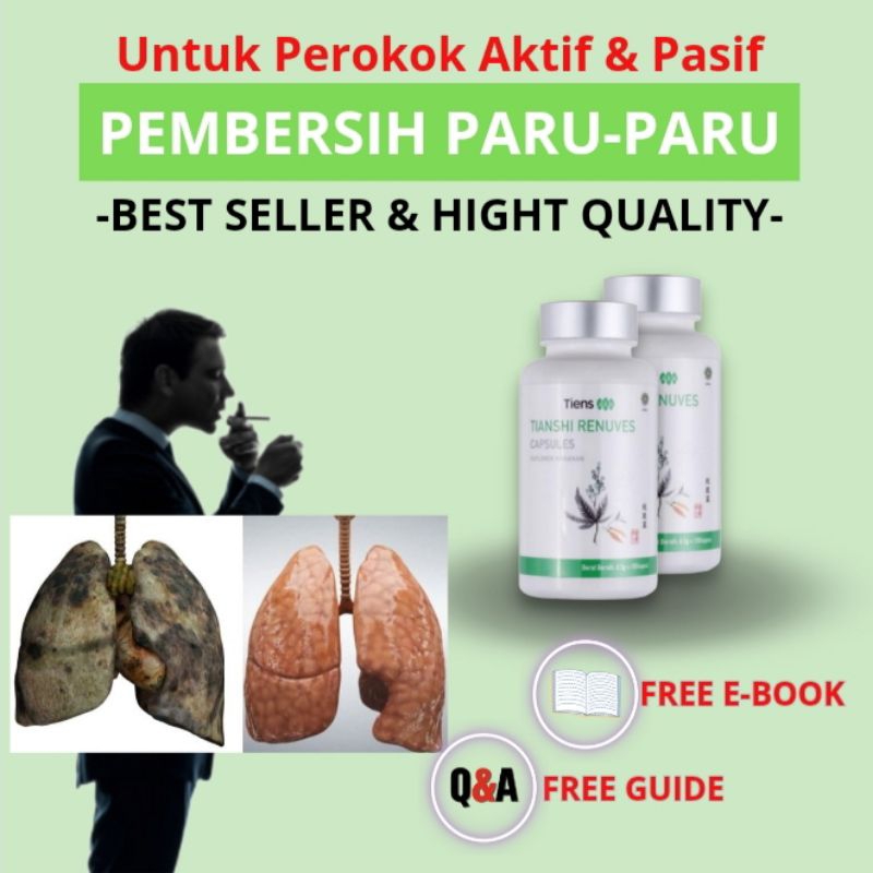 UBAT PEMBERSIH PARU-PARU- RENUVES- LUNG CLEANSER- RACUN ROKOK CLEANSER ...