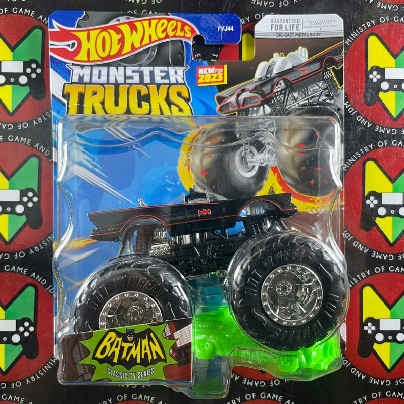 [ORIGINAL]Hot Wheels Monster Trucks TV Series Batmobile | Shopee Malaysia