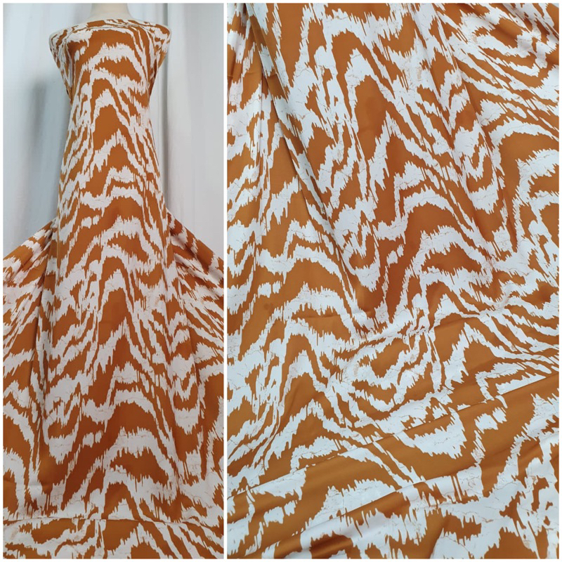 KAIN PASANG SATIN SILK EMBOSS JACQUARD KAIN ELA CREPE SILK VIETNAM ...