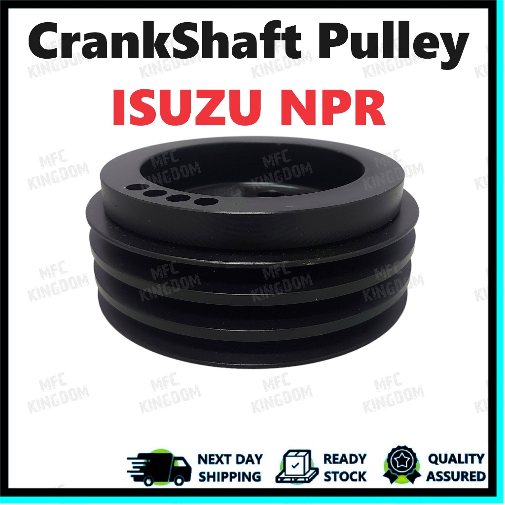 8-97096-884-0 / CrankShaft Pulley / Main Shaft Pulley / ISUZU NPR (Made ...
