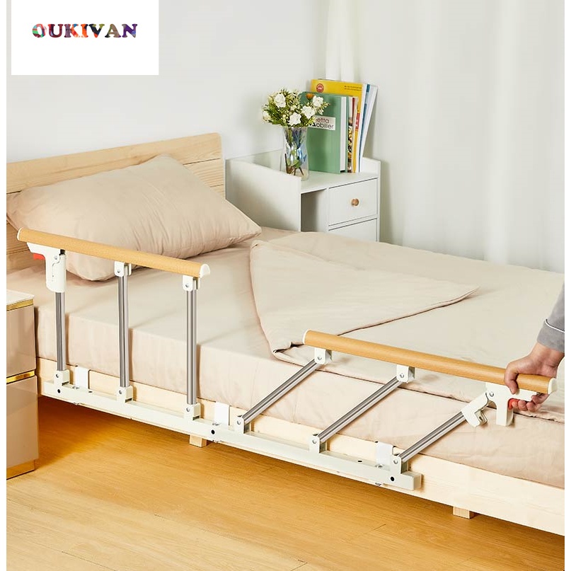 Foldable Stainless Steel Safety Bed Fence Side Rail Fall Protection for ...