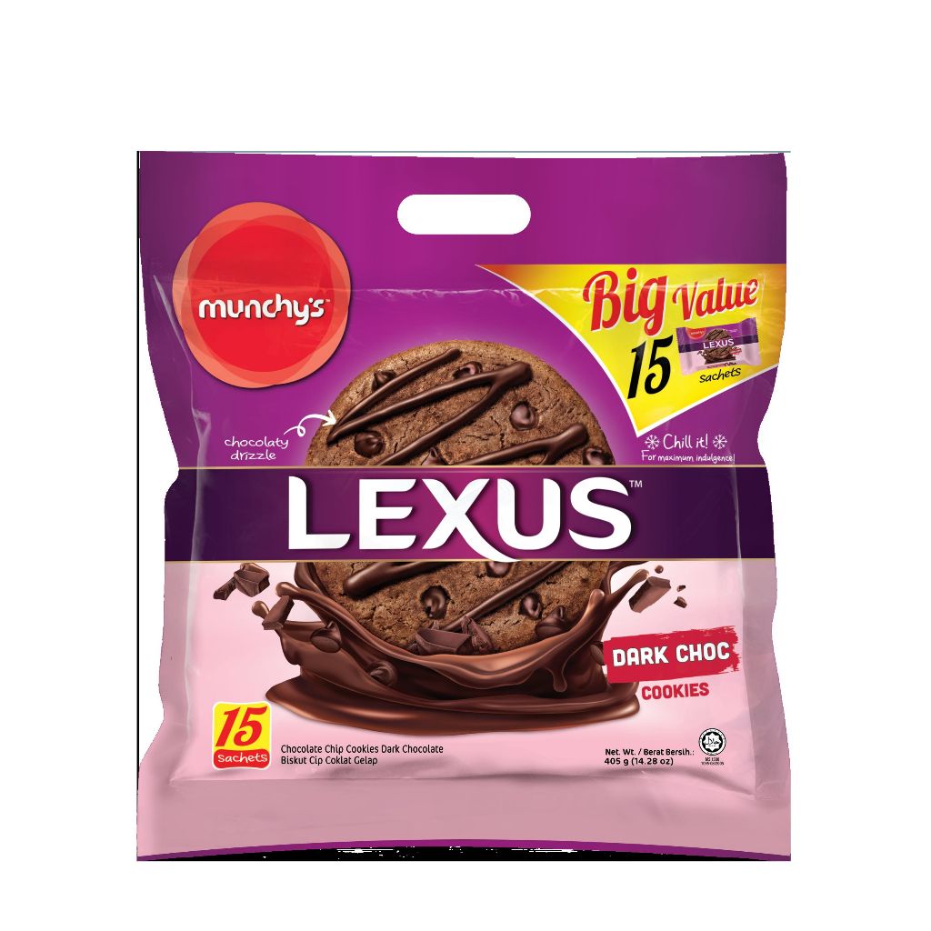 Munchy's LEXUS Cookies - Dark Choc (405g) | Shopee Malaysia