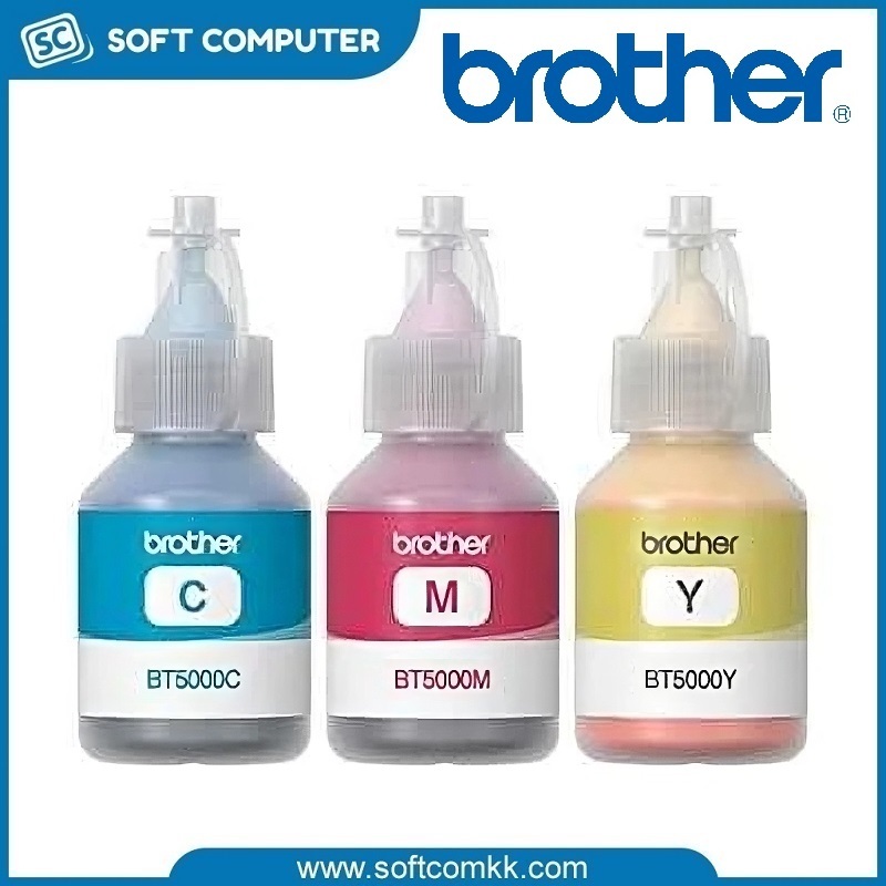 Brother BT5000Y Yellow Original Refill Ink (48.8ml) | Shopee Malaysia