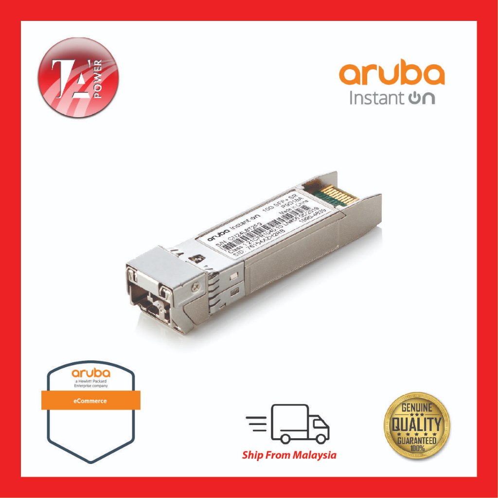 [PRE ORDER] HPE Networking Instant On 10G SFP+ LC SR Transceiver for ...