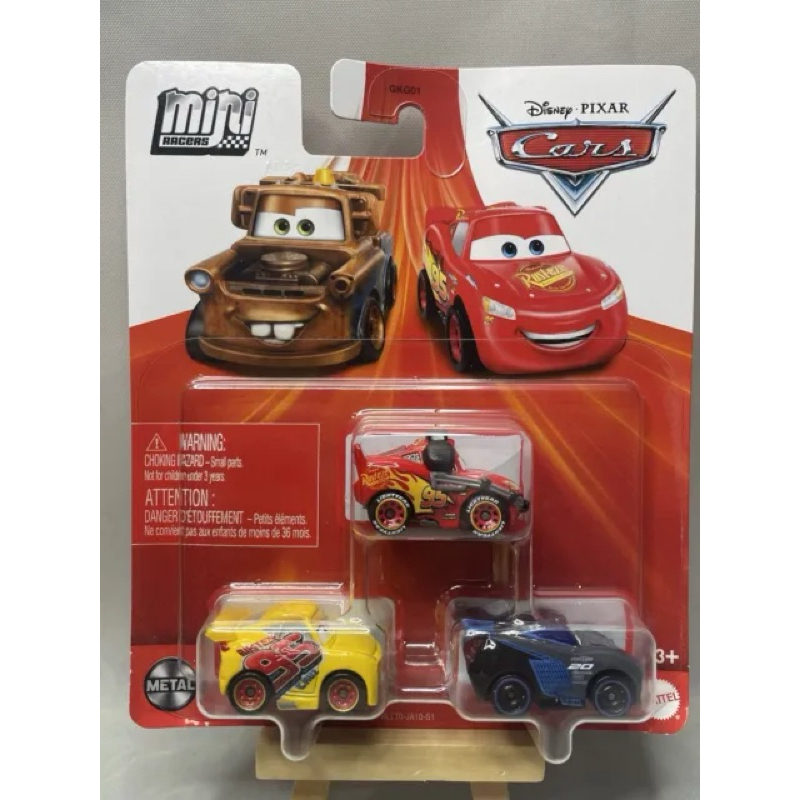 [Ready Stock] Disney Pixar Cars Mattel Mini Racers 3 Pack Headset ...