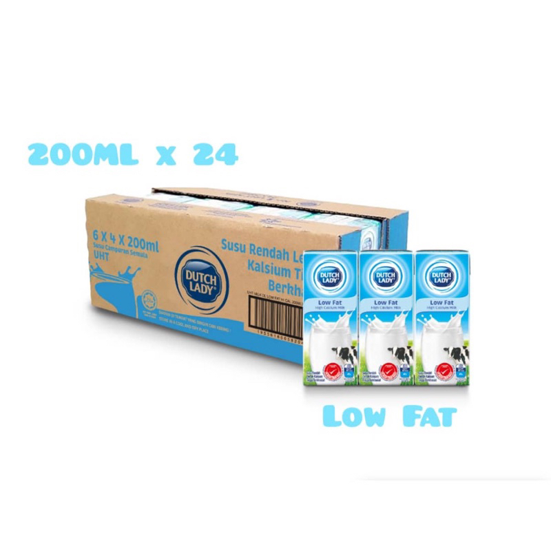 Dutch Lady Milk / Nestle MILO Activ-Go UHT (200ml x 24 Packs) | Shopee ...