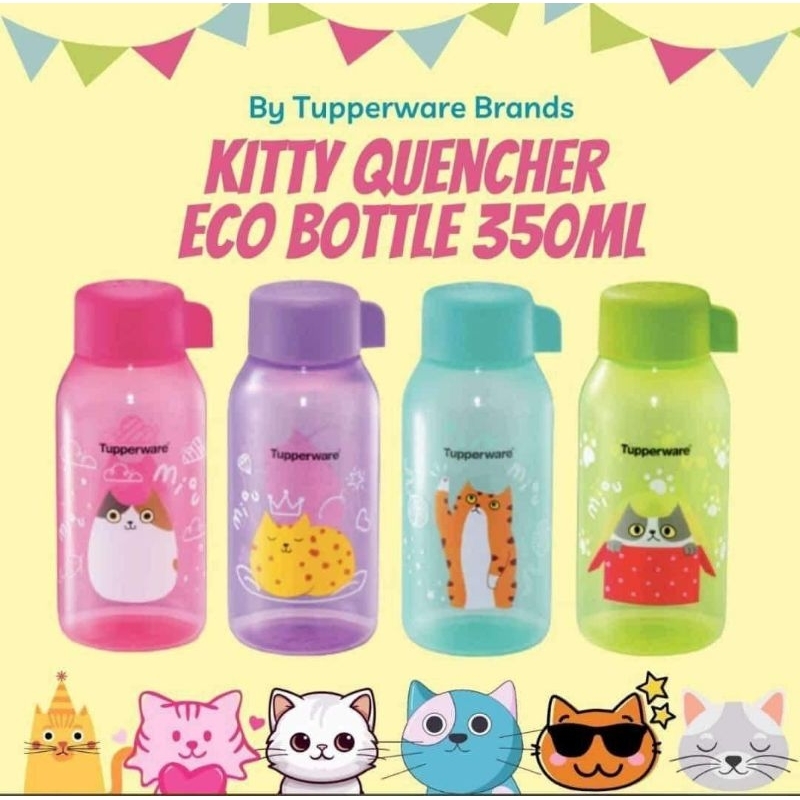 READY STOCK TUPPERWARE/KITTY QUENCHER ECO BOTTLE TUPPERWARE/HADIAH ...