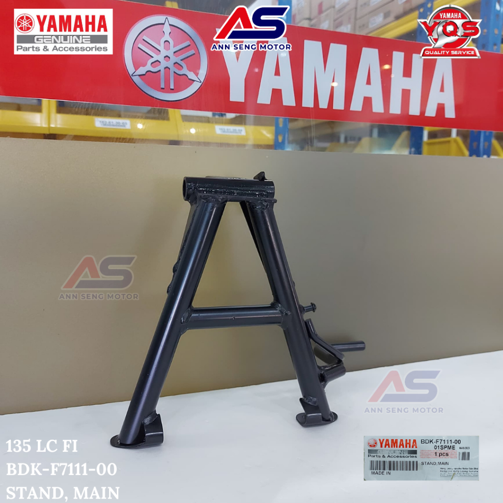 YAMAHA 135LC FI STAND,MAIN ORIGINAL (BDK-F7111-00) | Shopee Malaysia