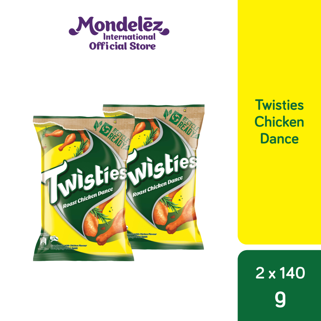 [Bundle of 2] Twisties - BBQ Curry/Cheddar Cheese/Chicken Dance/Tomato ...