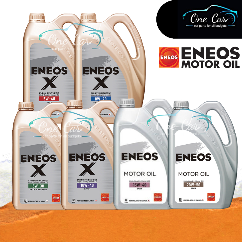 ENEOS X SERIES Minyak Enjin /Engine Oil (4L) (20W50) (15W40) (10W30) (10W40) (5W30) (5W40) (0W20 ...