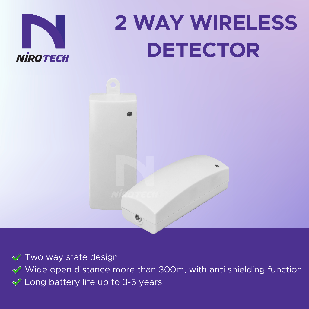 2-way Wireless Detector | Shopee Malaysia