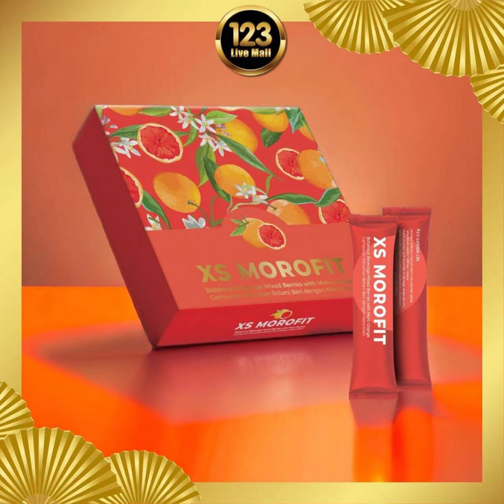 15 Sachets XS MOROFIT 摩洛血橙 Moro Orange 阻断淀粉 Carb Blocker/阻断糖分 Sugar ...