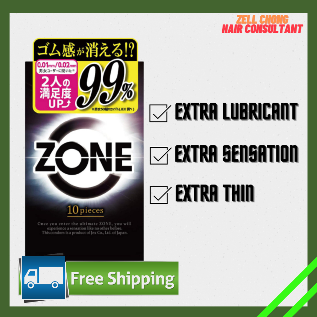 EXTRA LUBRICATED Jex Zone Condom 10s/6s (Made in Japan) | Shopee Malaysia