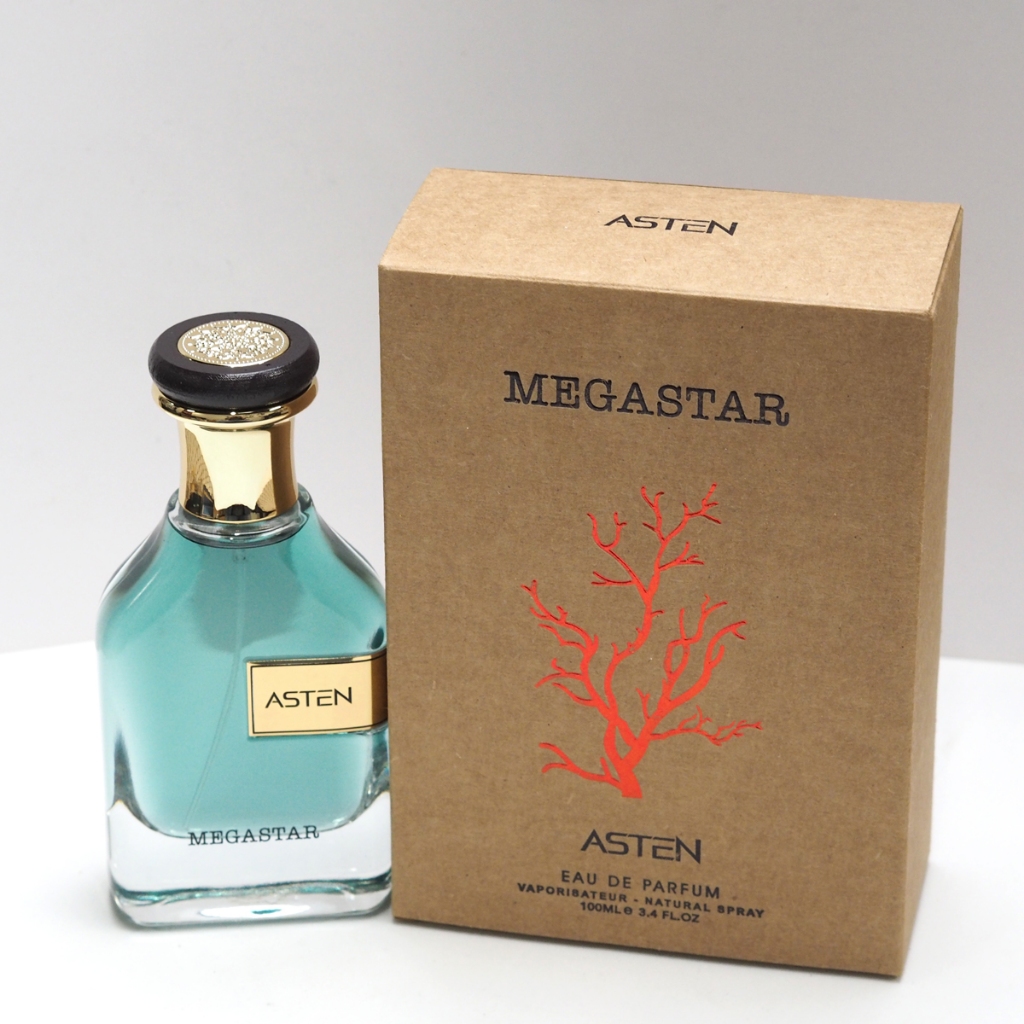 Megastar EAU De PARFUM BY ASTEN, for men100 ML, Fresh, Citrus, Rich ...