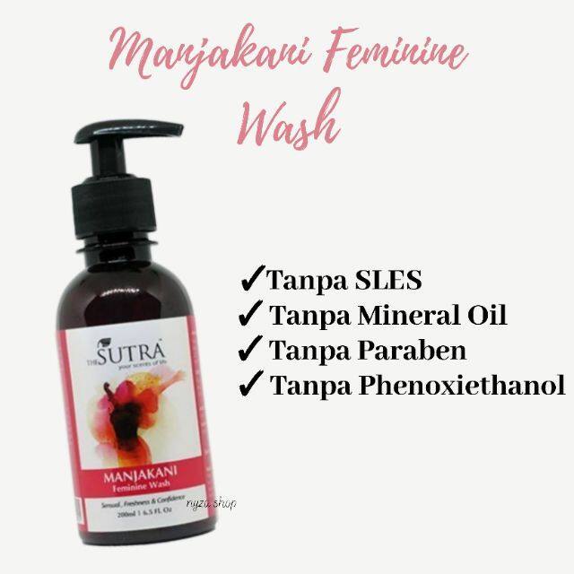 FEMININE WASH MANJAKANI SUTRA - PENCUCI WANITA NATURAL | Shopee Malaysia