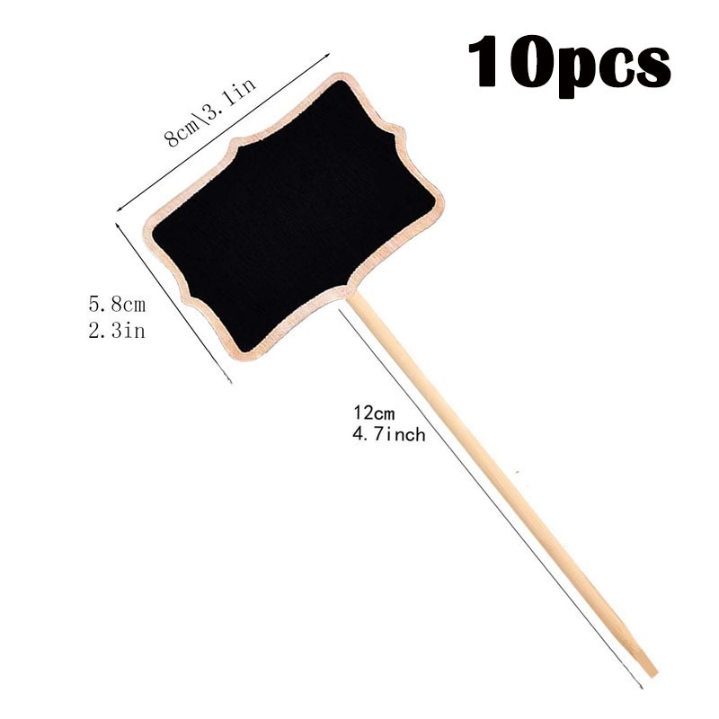 [4 Styles] Mini Chalkboard Price Tag Price Lable PVC Blackboard ...