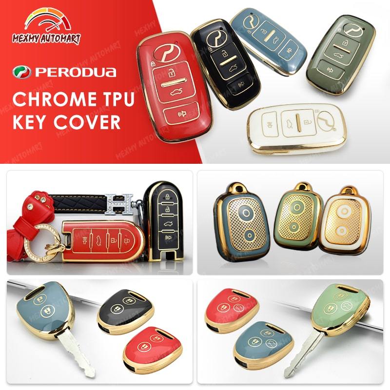 PERODUA TPU Key Cover - New Old AXIA ALZA MYVI ATIVA Bezza Viva Aruz ...