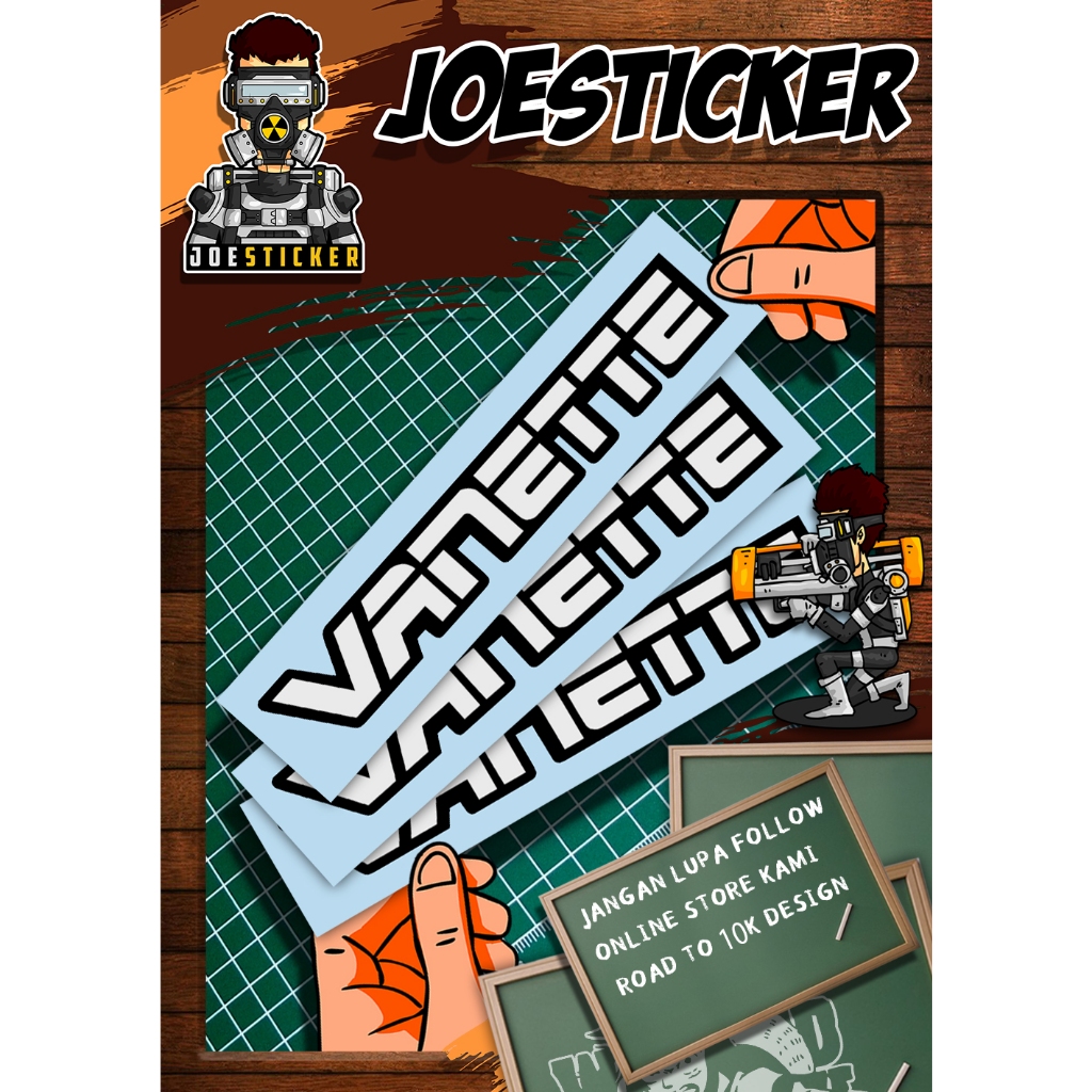 Sticker emblem vanette super chrome | Shopee Malaysia