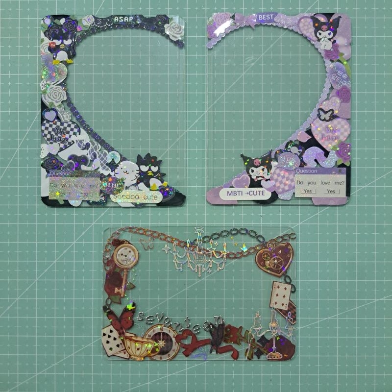 [OPEN] 🎆Custom Decorated Toploader 🎆Kpop Anime Photocard | Shopee Malaysia