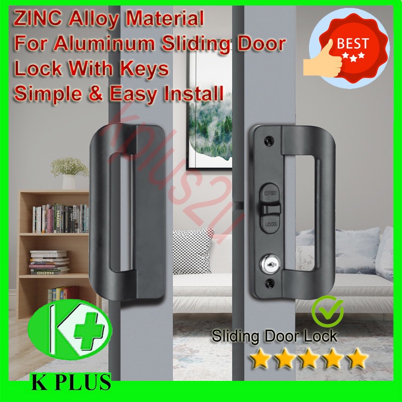 Aluminum Alloy Sliding Door Lock Handle Door Latch 798/900 Sliding ...