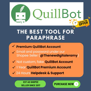 Buy quillbot Online With Best Price, Dec 2024 | Shopee Malaysia