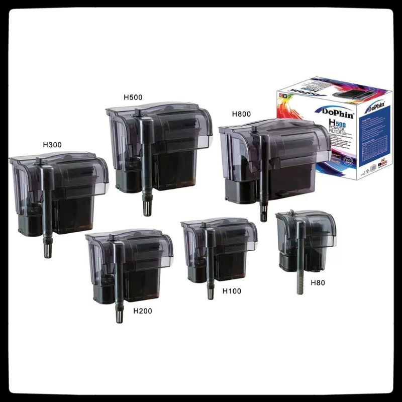 Dophin KW Hang in Clip On Filter Hanging Filter H80 H100 H200 H300 H500 H800 Fish Aquarium ...