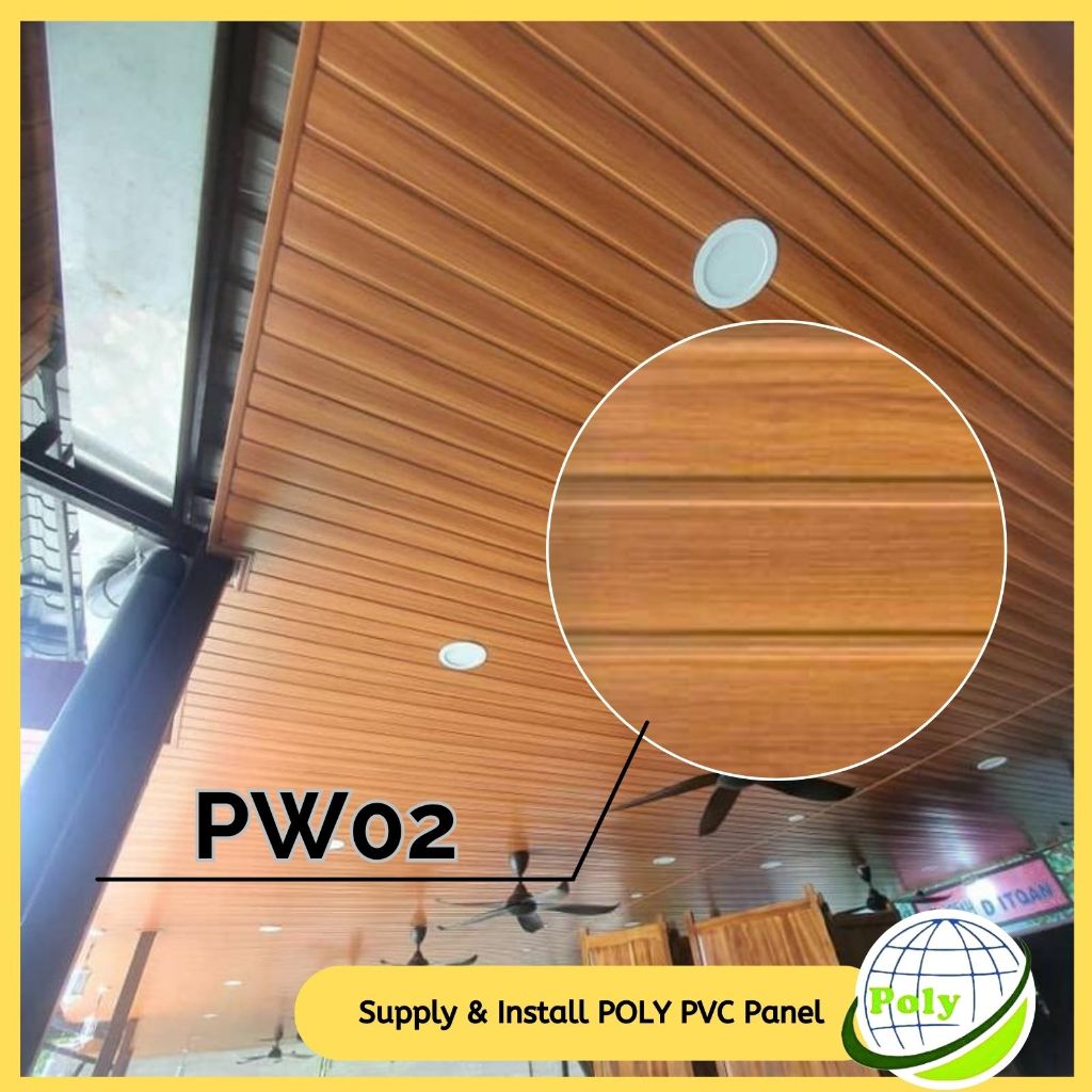 🔥 9 FT PVC Ceiling Wall Panel 🔥 Home Ceiling/Wall Waterproof 30cm x 8mm ...