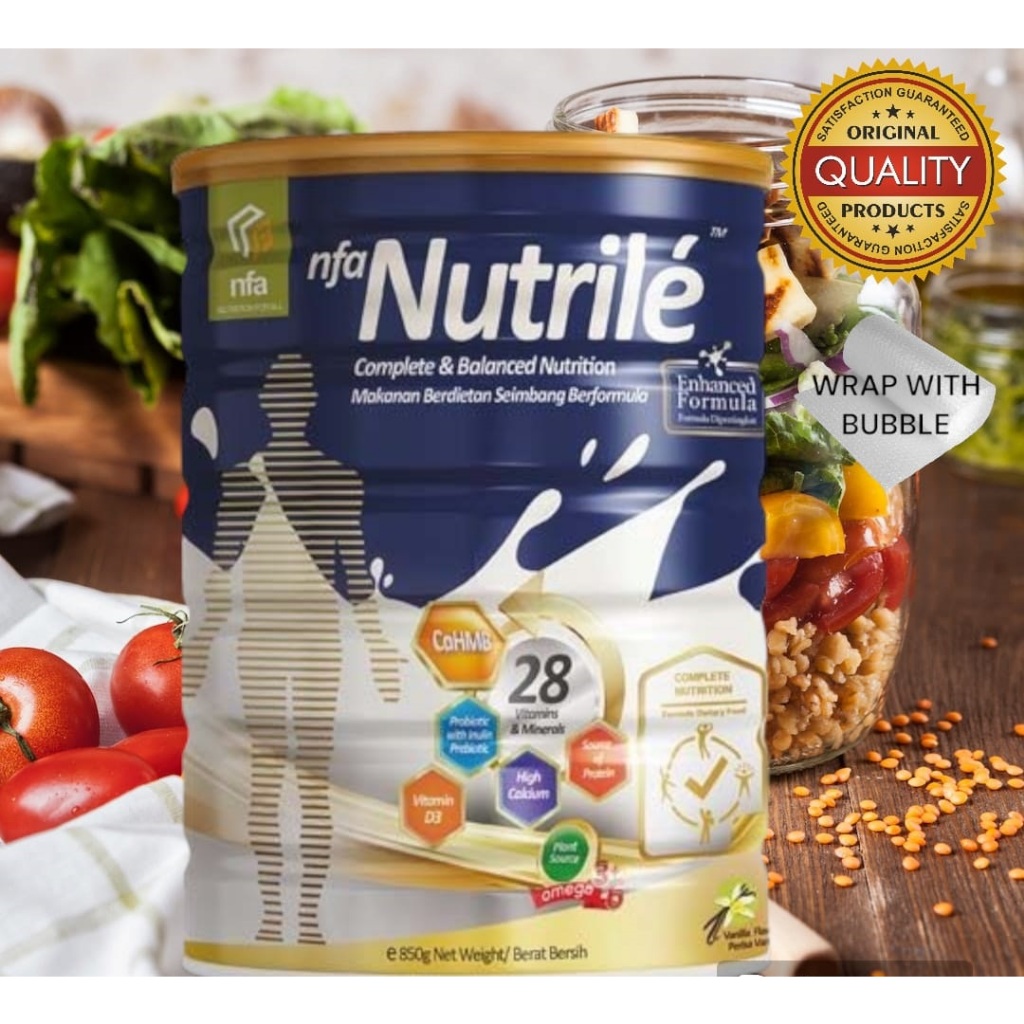 NFA NUTRILE ENHANCED FORMULA 850G EXP SEP 2025 | Shopee Malaysia