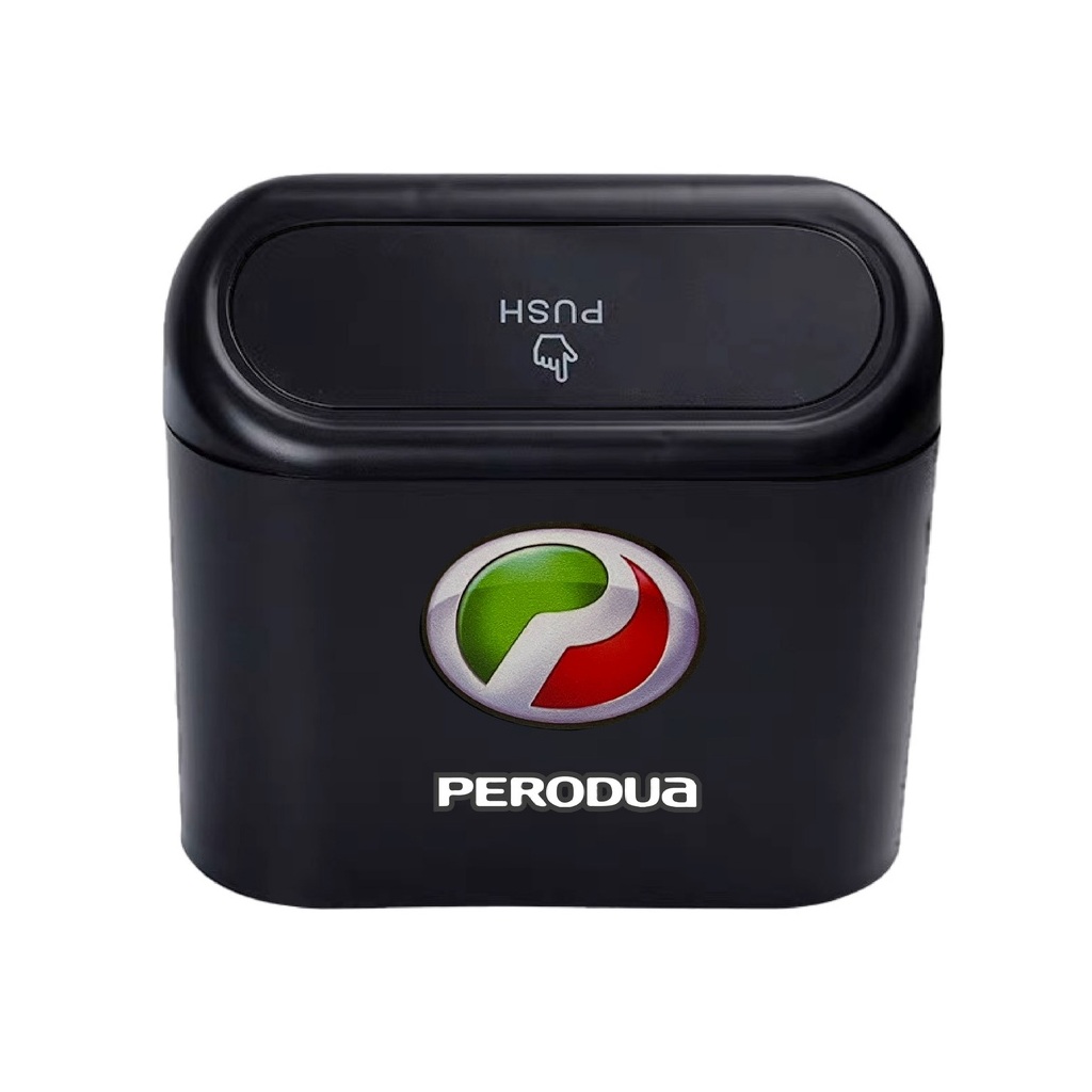 2PCS Perodua Logo Mini Dustbin Kereta Tong Sampah Car Interior ...