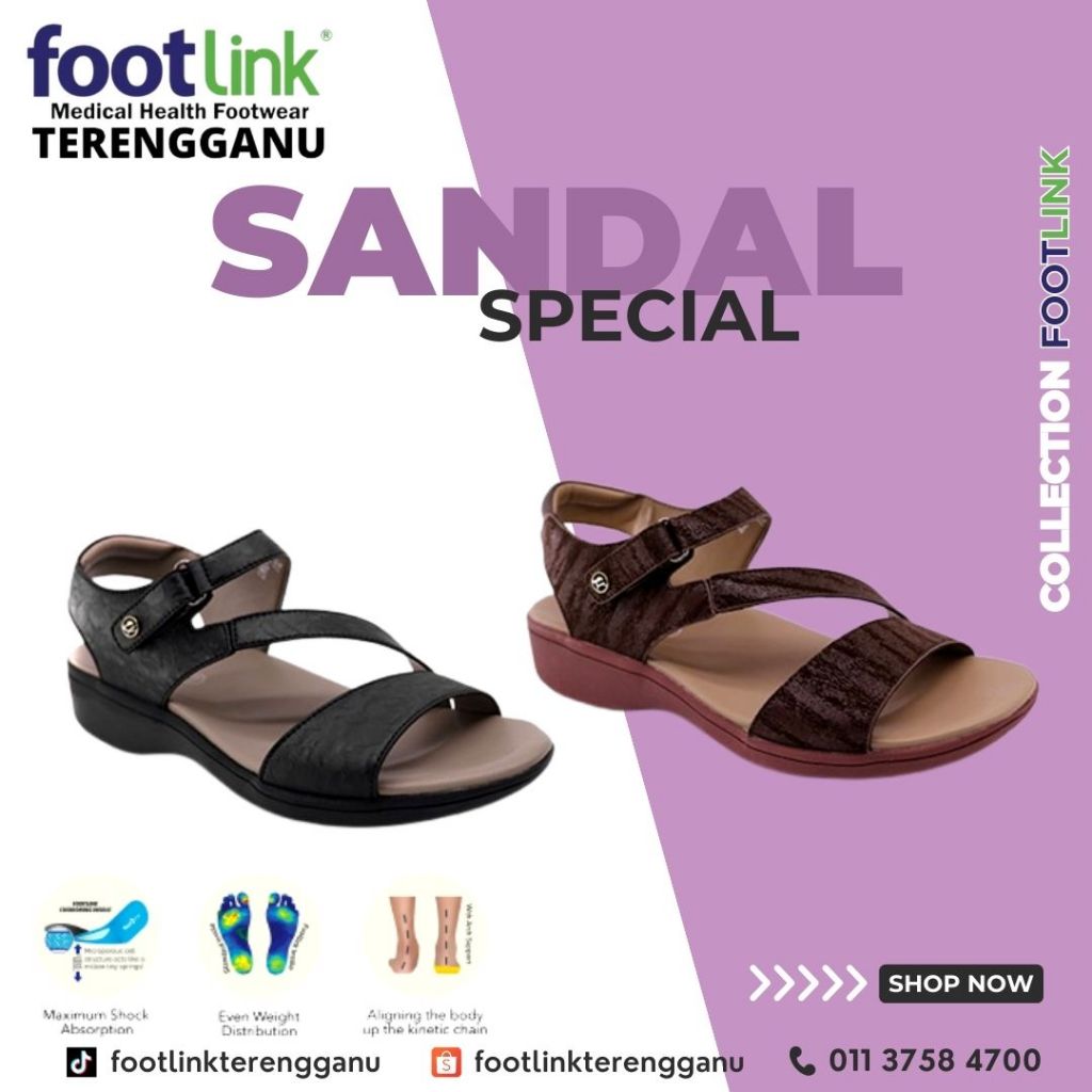 Footlink LW 30-331, LW 60-331 Health Shoe , Women Sandal | Shopee Malaysia
