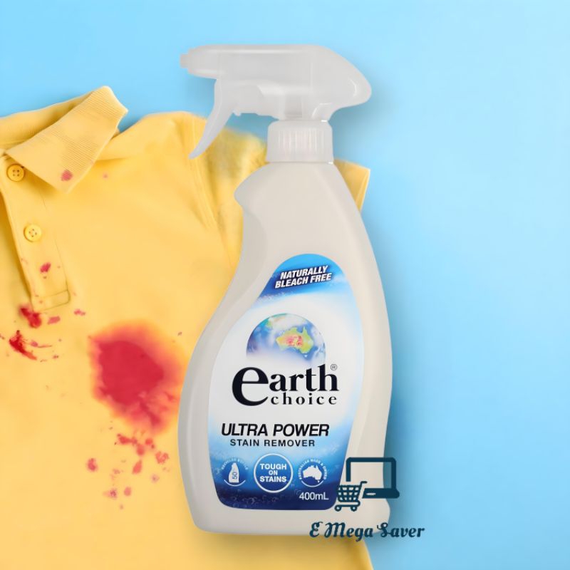 🇦🇺Earth Choice Ultra Power Prewash Stain Remover 400ml (13.5fl oz ...