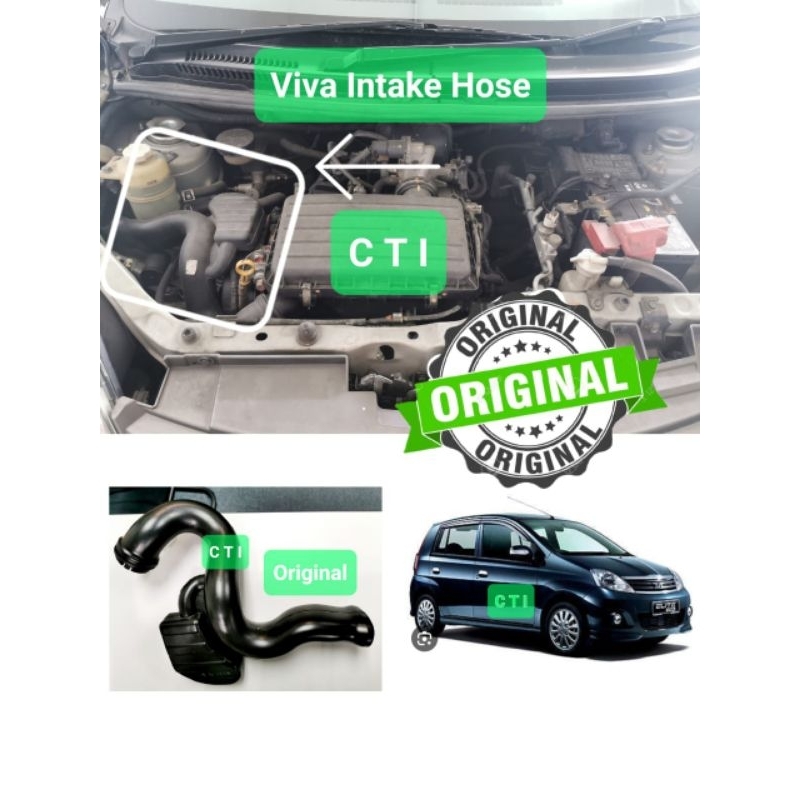 PERODUA VIVA / MYVI AIR INTAKE HOSE (ORIGINAL) - RPT-0278 | Shopee Malaysia