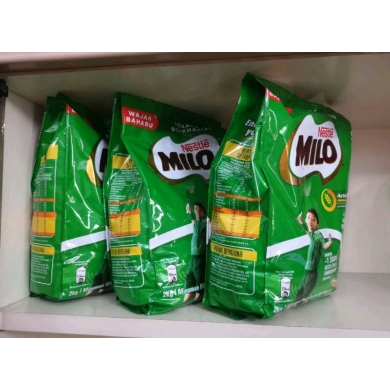 Nestle Milo 2kg x 3packs (Expire : Oct 2024) | Shopee Malaysia