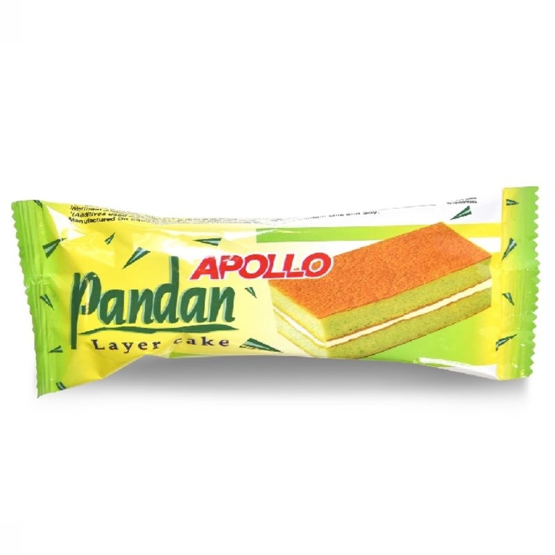 Apollo Pandan Flavour Layer Cake (1 pc) | Shopee Malaysia