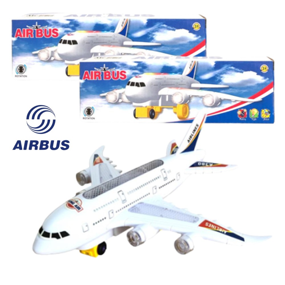 Airplane Toys for Kids with Bump and Go Action | Battery Operated ...