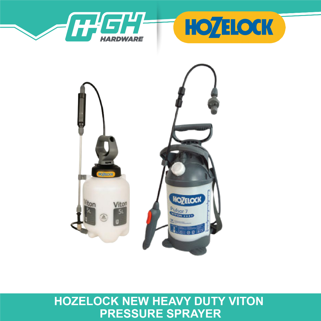 [ GH HARDWARE ] HOZELOCK New Heavy Duty Viton Pressure Sprayer - 3 / 5 ...