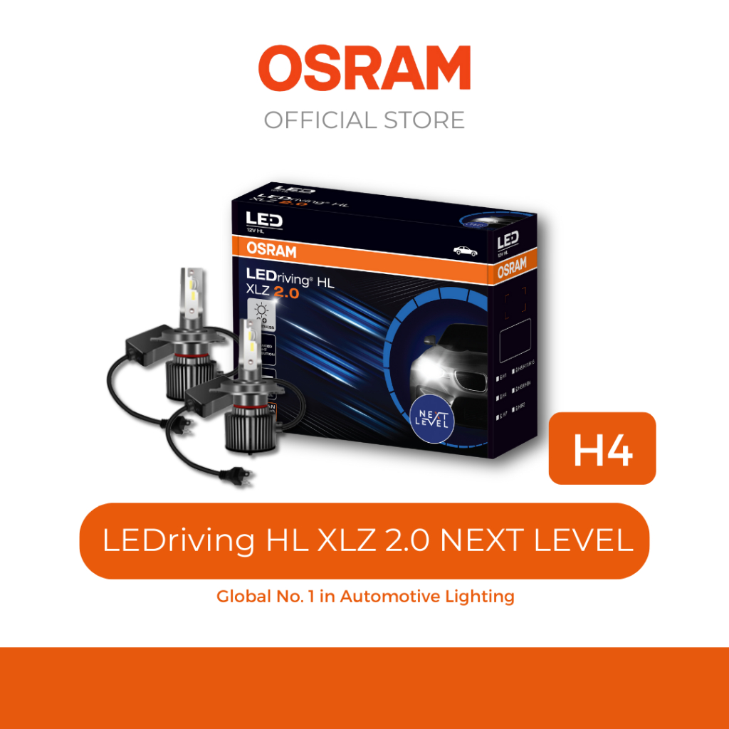 OSRAM LEDriving HL XLZ 2.0 NEXT LEVEL | LED | 1 SET (2PCs) | All Size H1, H4, H7, H11, HB3/HB4 ...