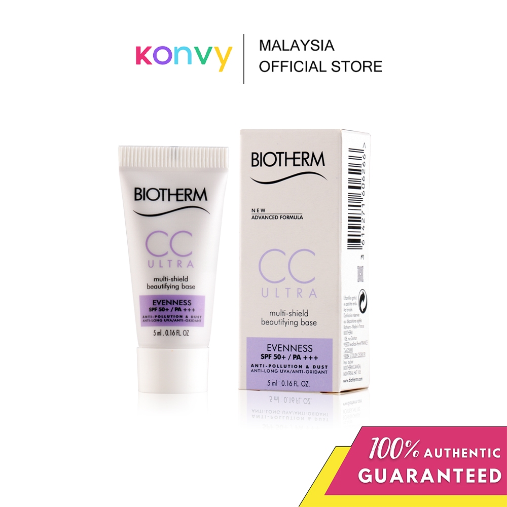 Biotherm CC Ultra Evenness SPF50+/PA+++ (5ml) | Shopee Malaysia