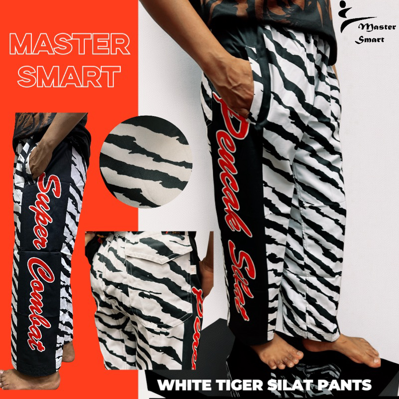 PENCAK SILAT WHITE TIGER PANTS SILAT TRAINING PANTS 3 POCKETS | Shopee ... PENCAK SILAT WHITE TIGER PANTS SILAT TRAINING PANTS 3 POCKETS | Shopee ...