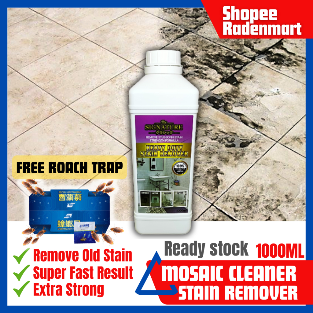 1000ML Heavy Duty Cement Remover Stain Remover Mosaic Cleaner Tile ...