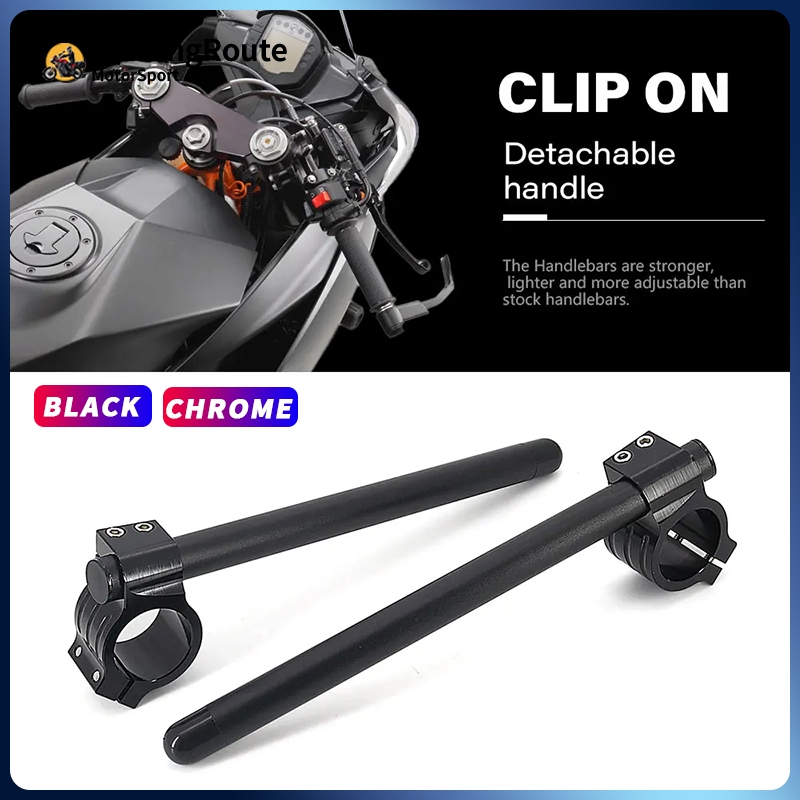 CLIP ON HANDLE 31/32/33/35/37/39/41/50/51MM UNIVERSAL HANDLE BAR CNC ...