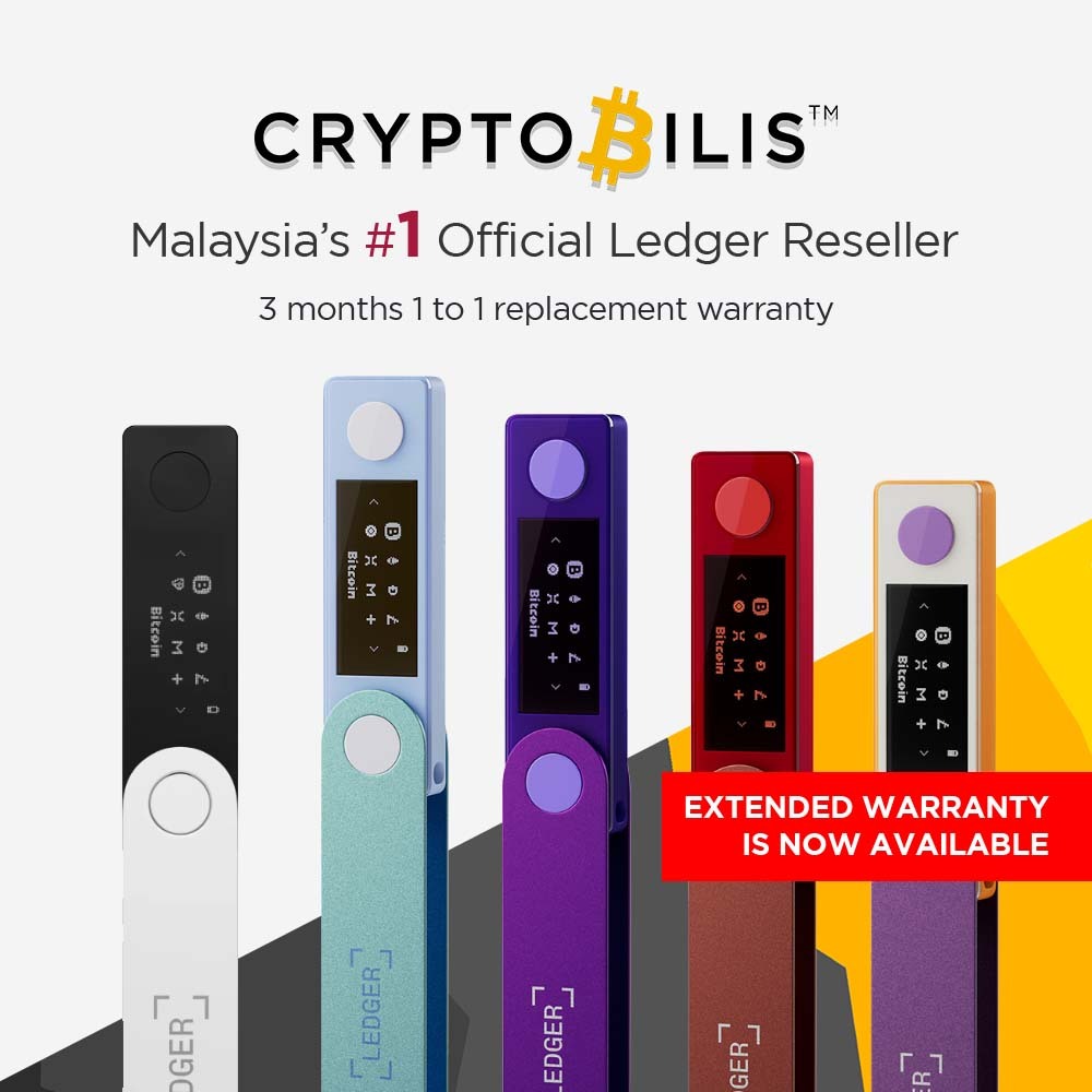 Ledger Nano X - Authorized Reseller (CryptoBilis) Bitcoin, NFT & Cryptocurrency Hardware Wallet ...