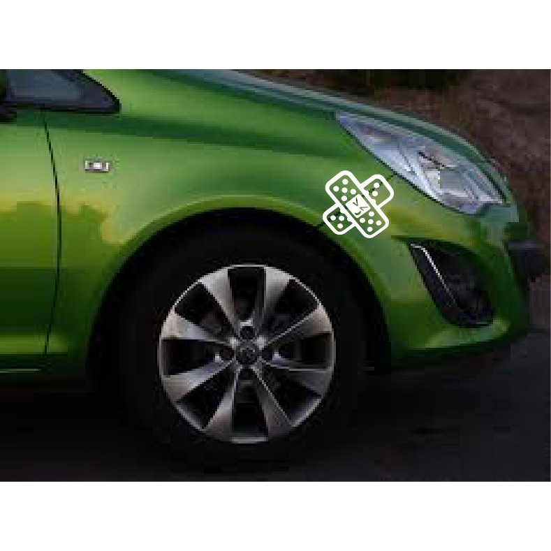 NEW PLASTER CUTE PLASTER CAR BODY STICKER | Shopee Malaysia