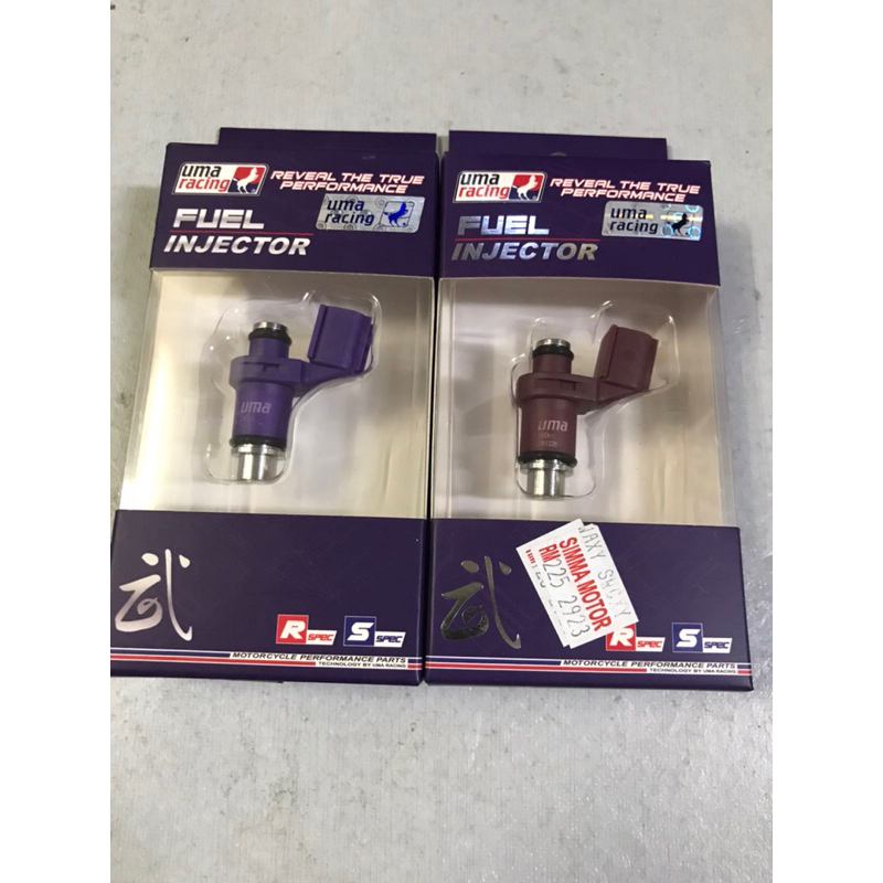 UMA RACING 💯 ORIGINAL Y15ZR YSUKU Y150R RACING FUEL INJECTOR 4HOLE ...