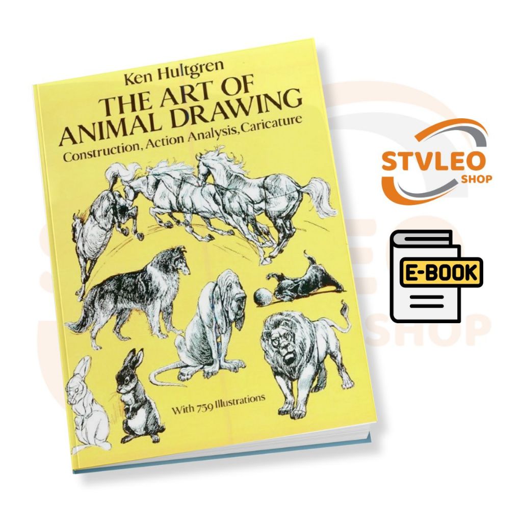 The Art Of Animal Drawing: Drawing Individual Animal Form | Shopee Malaysia