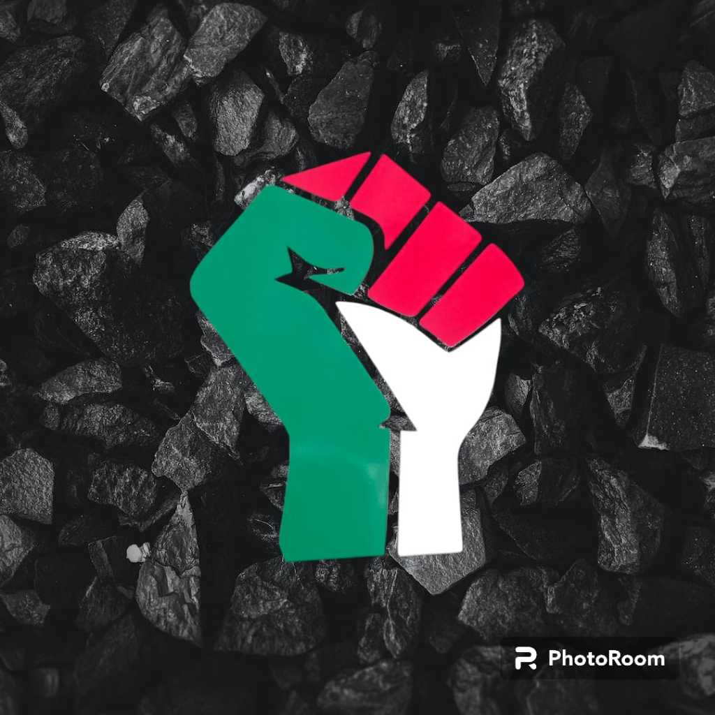 PALESTNE Fist Sticker / Sticker Penumbuk PALESTINE - Die-Cut Vinyl ...