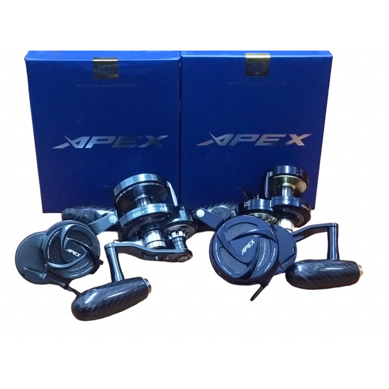 EXPERT GRAPHITE APEX AX300 & AX500 OVERHEAD JIGGING REEL 💢FREE BAG REEL ...